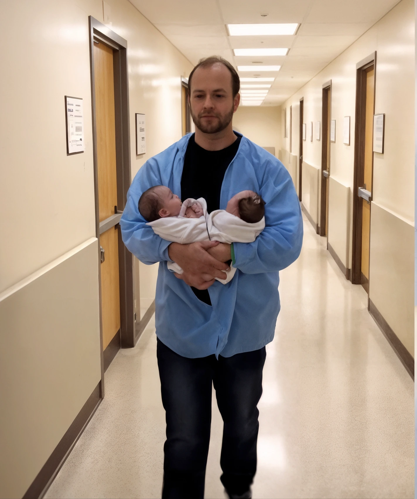 “Mio marito uscì dalla clinica di maternità in un abito firmato ...